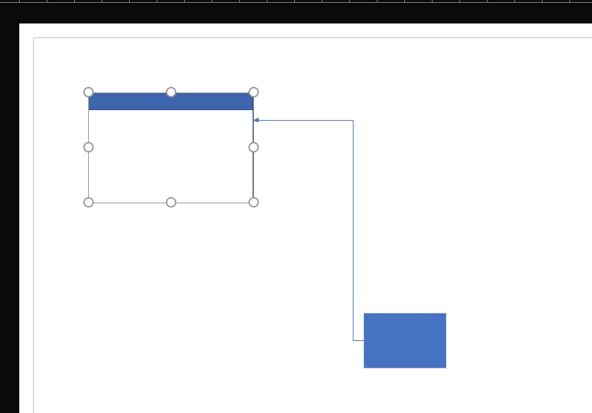 How to align shapes such that connecting lines are1) straight AND 2 ...