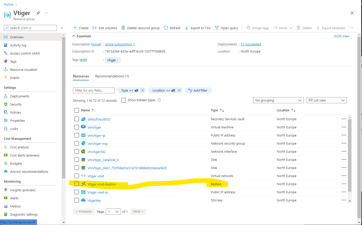 disable bastion on azure - Microsoft Q&A