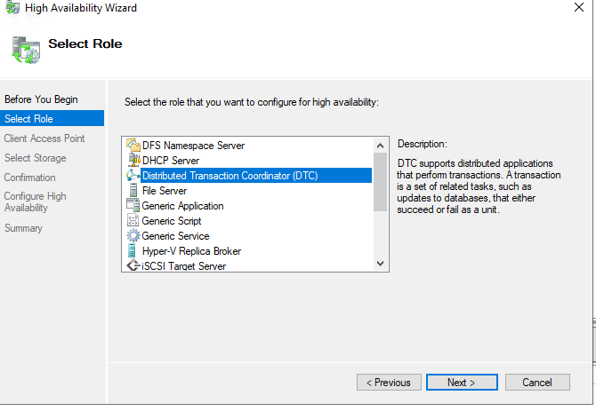 Configure Msdtc For Sql Always Cluster Microsoft Qanda