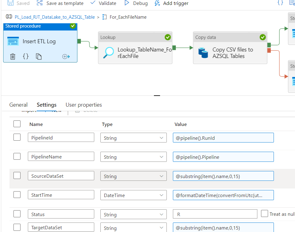 Wildcard folder design and ETL Log table logging. - Microsoft Q&A
