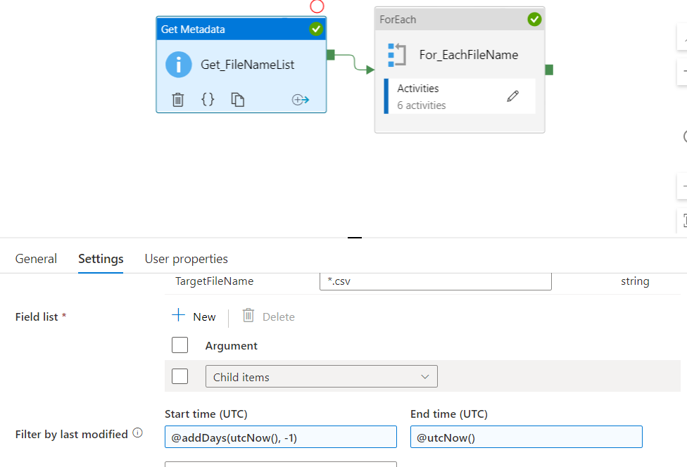 Wildcard folder design and ETL Log table logging. - Microsoft Q&A