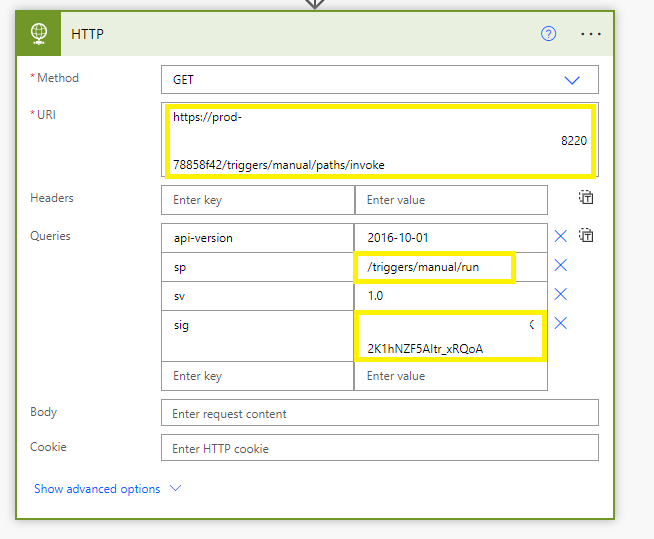 AuthorizationFailed when calling a Logic App Http trigger from Power ...