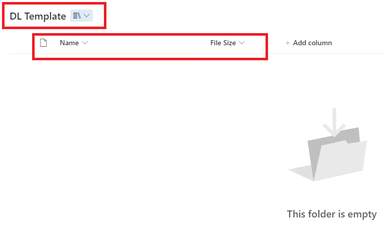 Modern Sharepoint online - Custom Document Library template - Microsoft Q&A