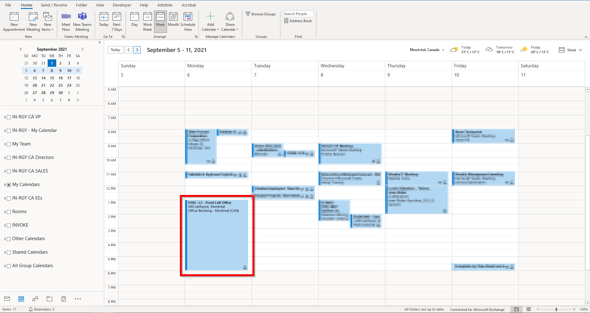Microsoft Booking - Calendar Invite with 'View As" set to FREE ...
