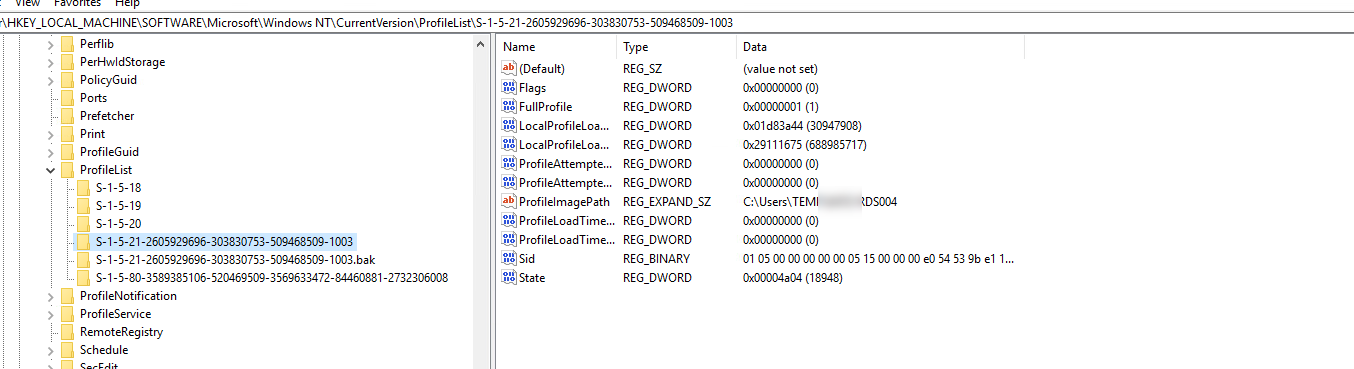 cant sign in to your account - temp profile - after clone VM using ...