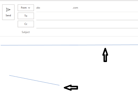 Outlook Horizontal Line is not a full line and is inserted centered ...