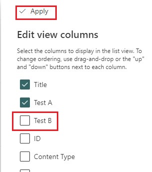 when new columns are added to sp list, can they not show on existing list entries - Microsoft Q&A