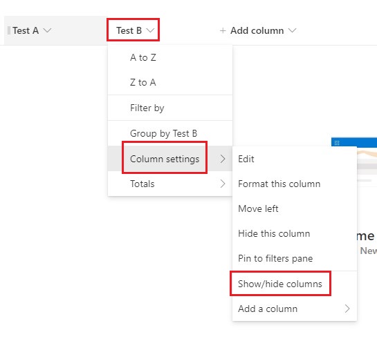 when new columns are added to sp list, can they not show on existing list entries - Microsoft Q&A