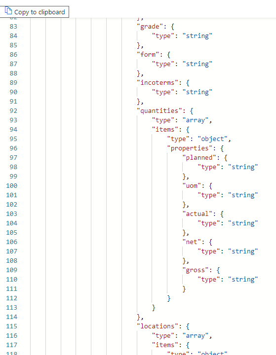 Complex Json Schema Not Pulling Data In Dataflow Datasource Microsoft Qanda
