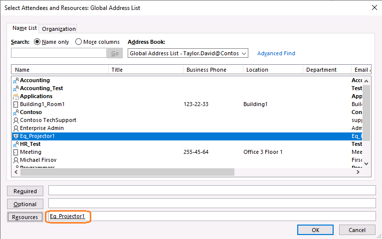 Working with the equipment mailboxes - Microsoft Q&A