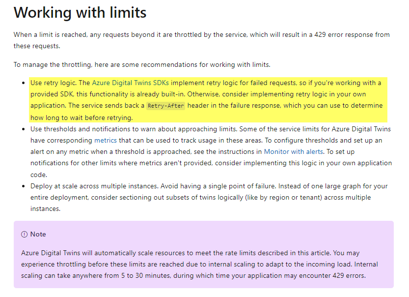 Does the service limits of calling API include the using of SDK ...