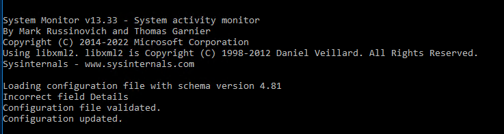 sysmon: "Details" interaction with "Newname" causes (Incorrect Field ...