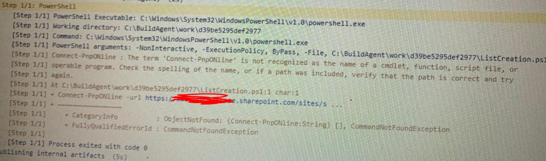 Connect-PNPONline issue - Microsoft Q&A