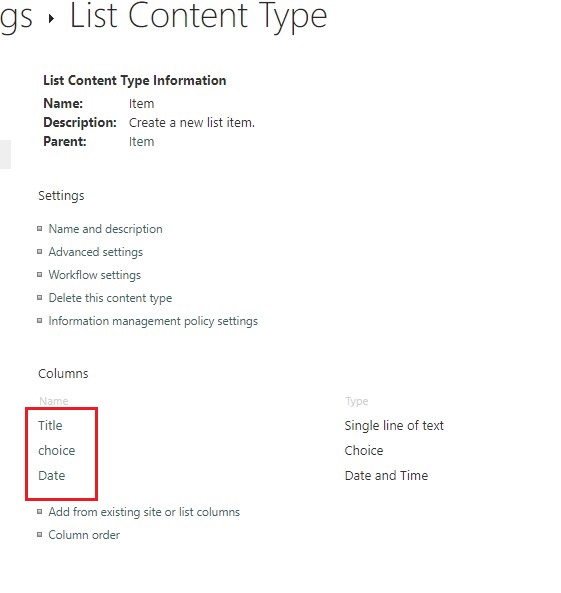 when new columns are added to sp list, can they not show on existing list entries - Microsoft Q&A
