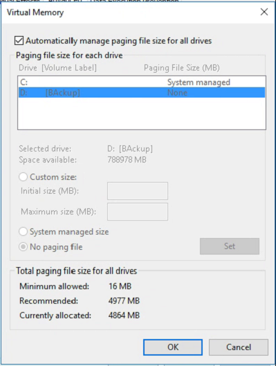 Windows server 2016 backup failing. - Microsoft Q&A