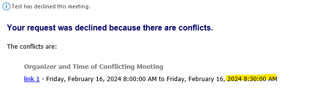 Doblication accepting the booking the meeting room recourse in exchange ...