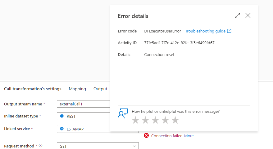 Using Externalcall In Data Flow Geocoding By Atlas Map Microsoft Qanda 4841