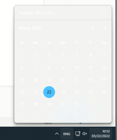 Why my Windows 11 Date and time panel becomes ugly? how do I get it ...