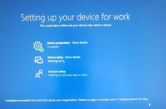 (AutoPilot)MDM Machine unable to setup - Microsoft Q&A (AutoPilot)MDM Machine unable to setup - Microsoft Q&A