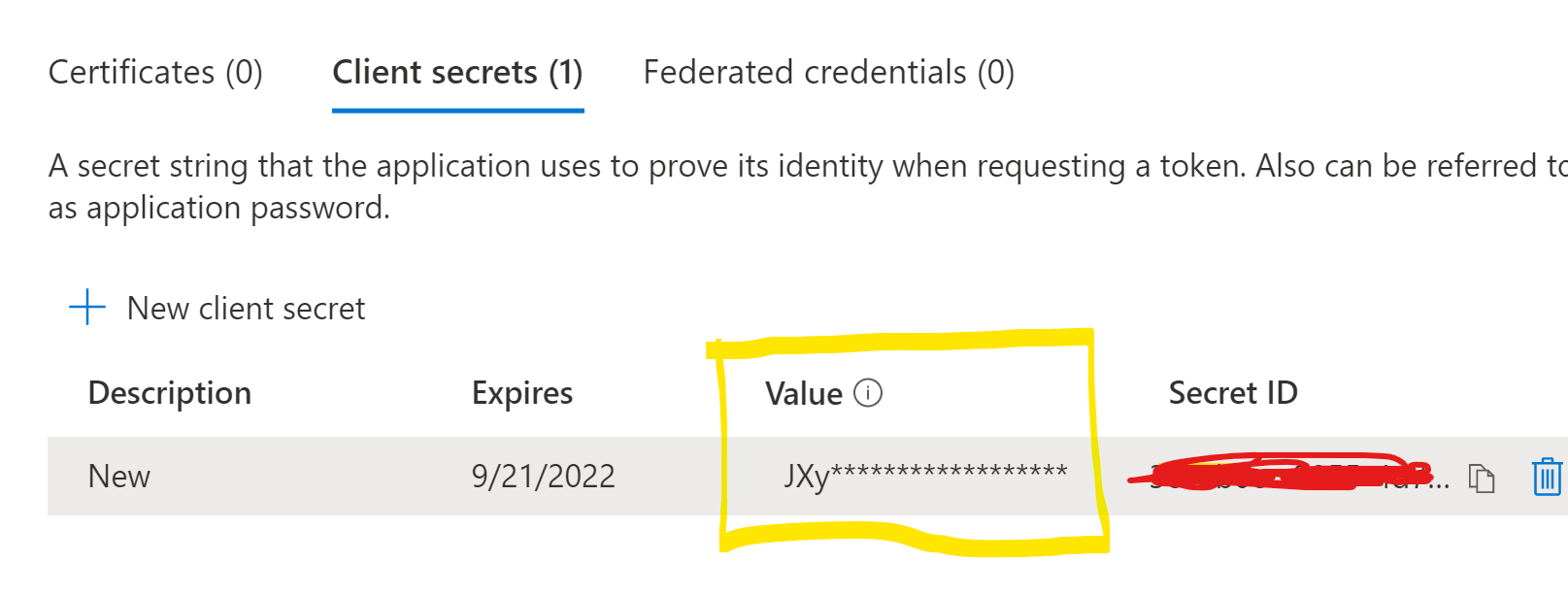 Invalid client secret provided. - Microsoft Q&A Invalid client secret provided. - Microsoft Q&A