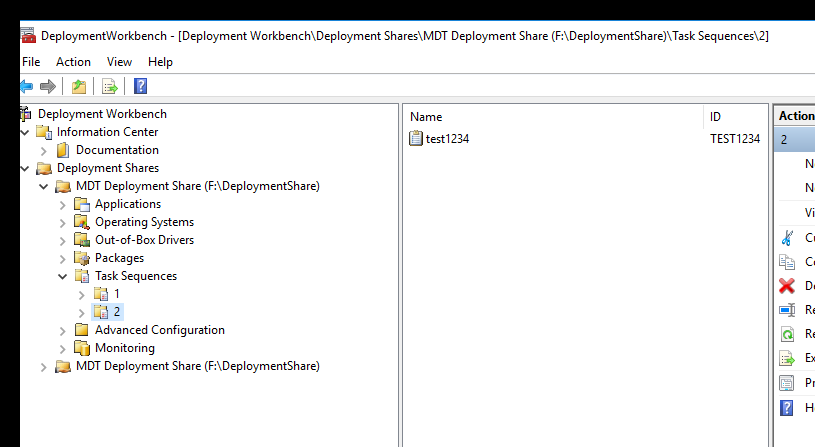 Tasksequences.xml file in MDT is not updating for new Task Sequence I ...