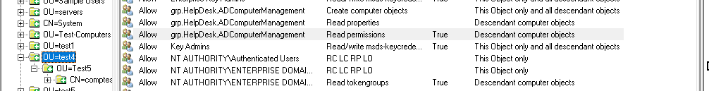 Inheritance for Computer AD objects - Microsoft Q&A