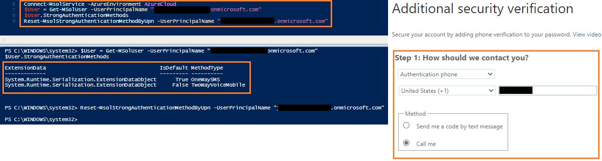 Self service portal for Azure MFA reset - Microsoft Q&A