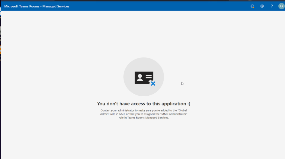 Microsoft teams rooms portal - Microsoft Q&A