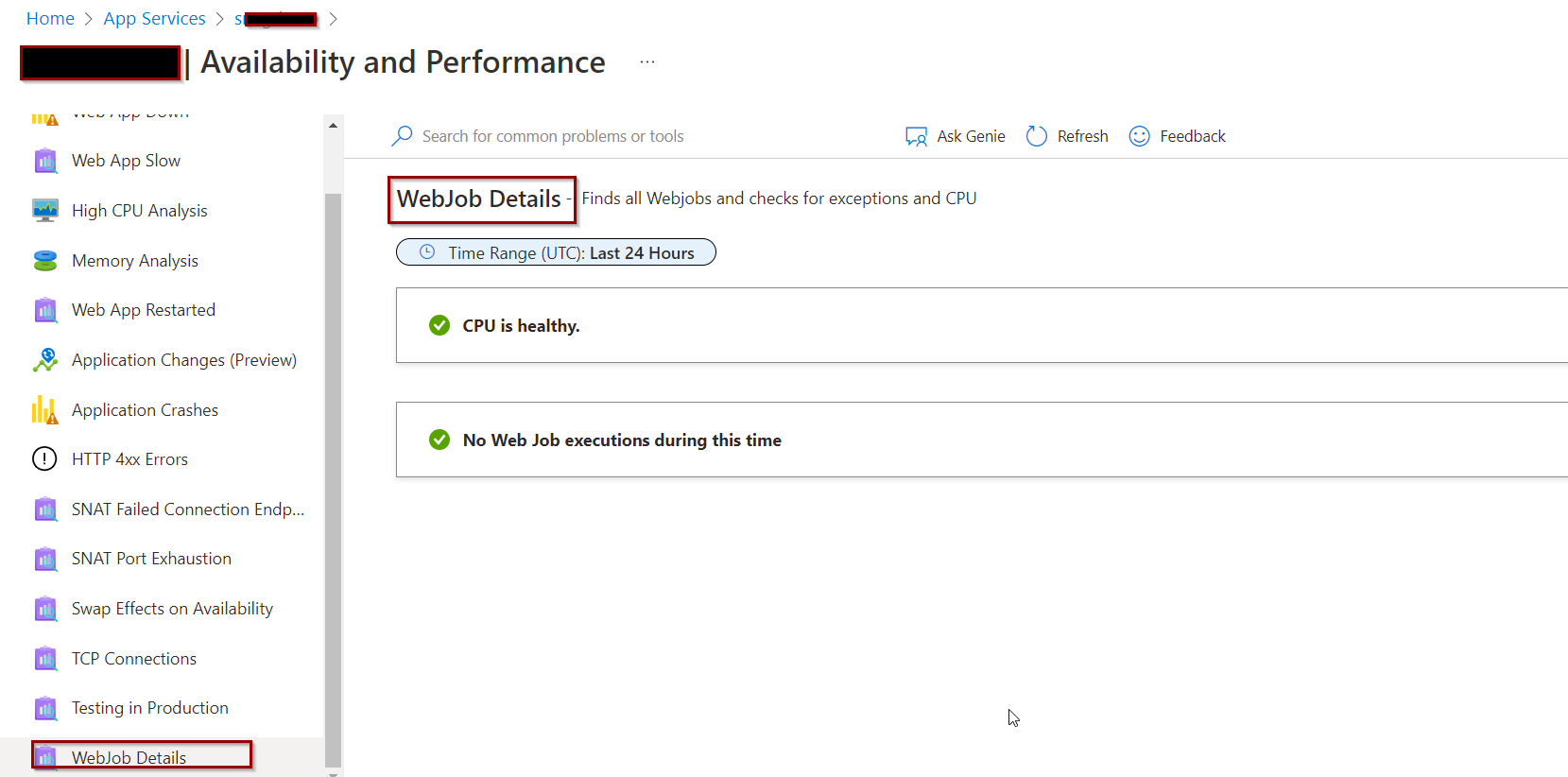 Schedule jobs are not running - Microsoft Q&A