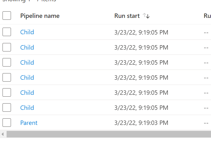 Parallel Foreach Iteration For Execute Pipeline Activity Microsoft Qanda