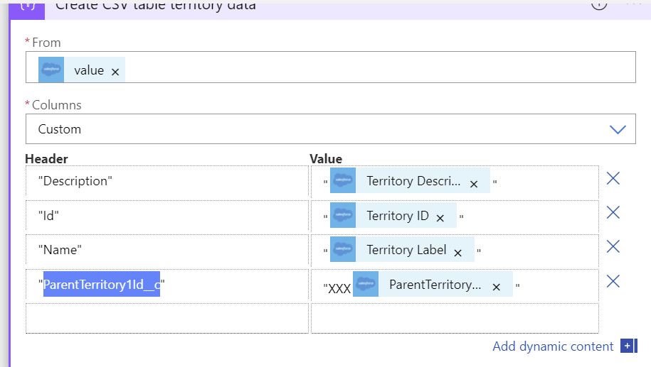 Azure Logic Apps Check If A Field Is Empty In The Create Csv Table 6323