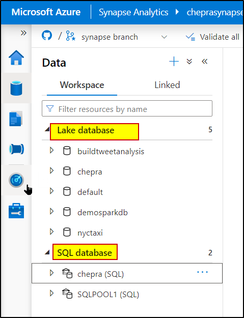 What is the difference between "SQL Database" and "Lake Database" in ...
