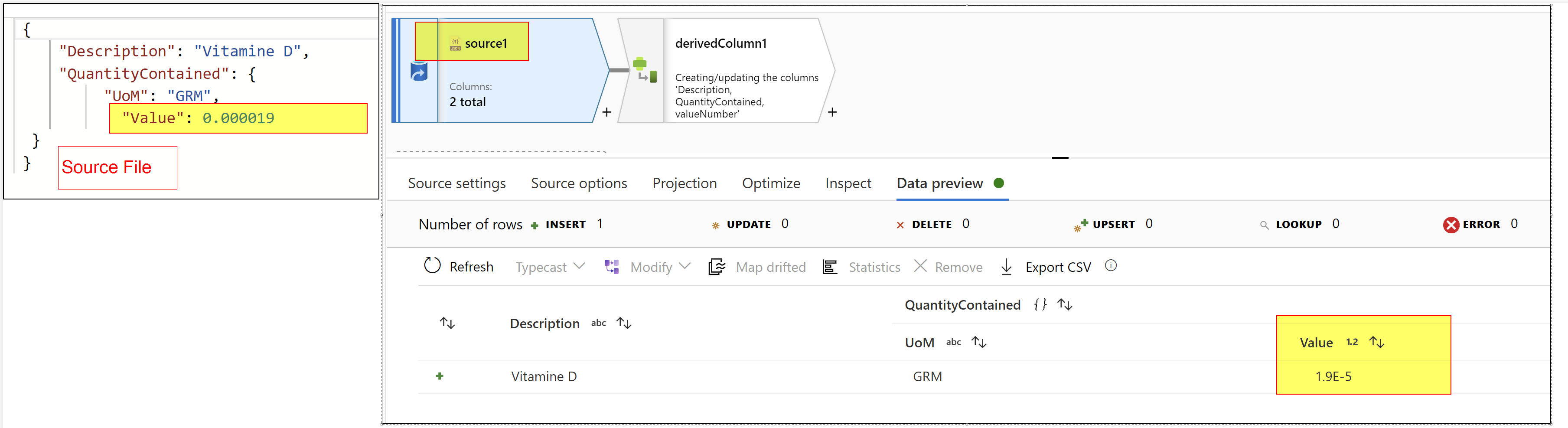 Data factory copy task changes numeric value to scientific notation - Microsoft Q&A