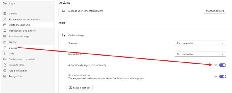 Mic gain being automatically adjusted even with "Automatically adjust ...