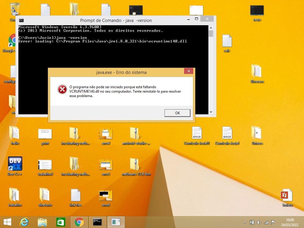 Dificuldades com o Java - Microsoft Q&A