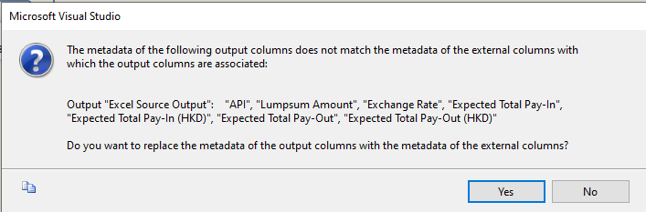 Ssis Error In Data Flow Task Import From Excel To Sql Server 2012 7241
