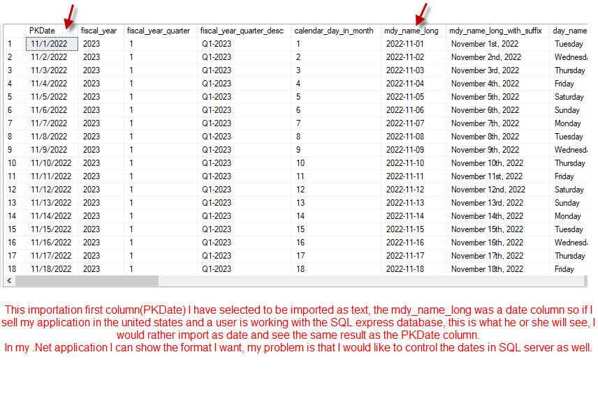 Dates problems - Microsoft Q&A