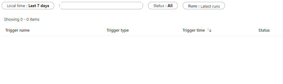 Started Scheduled Trigger Not Running - Microsoft Q&A
