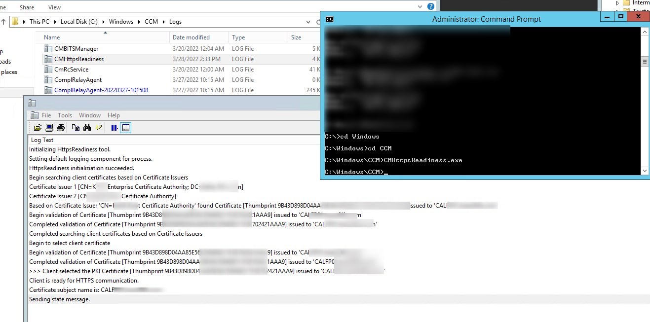 Client online status with multi-forests with ConfigMGR in https ...