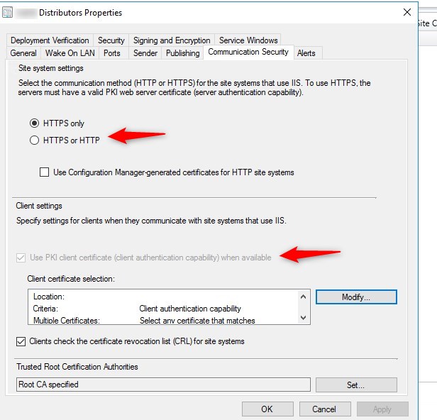 Client online status with multi-forests with ConfigMGR in https ...