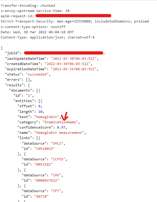 .NET SDK Azure.AI.TextAnalytics.HealthcareEntity -- Category ...