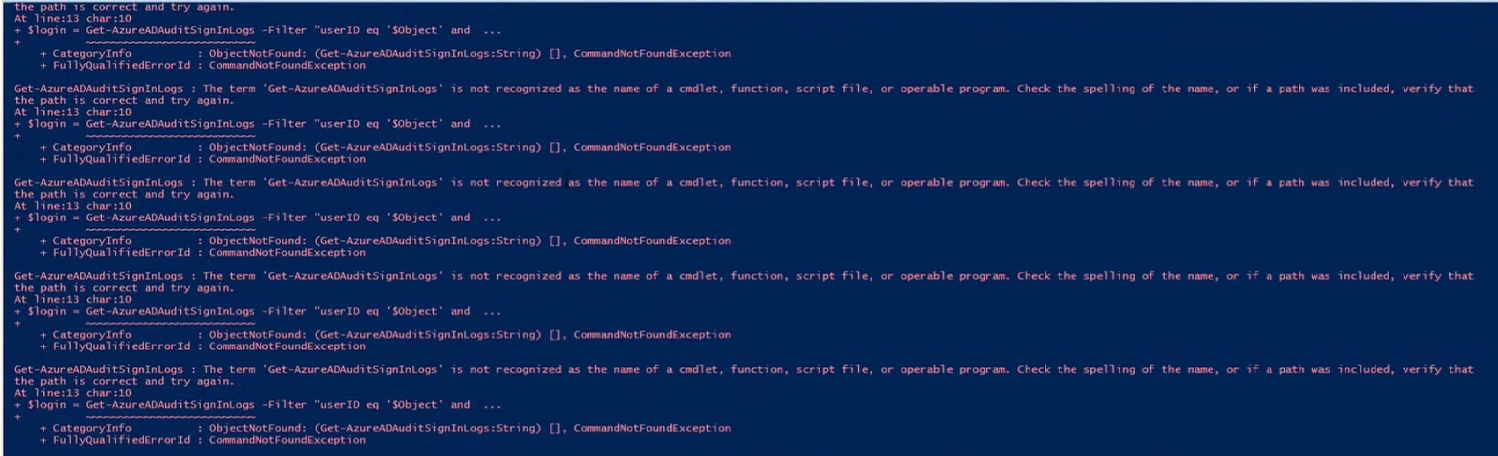 How to get Guest user Signin logs from Azure AD for last 90 days using ...