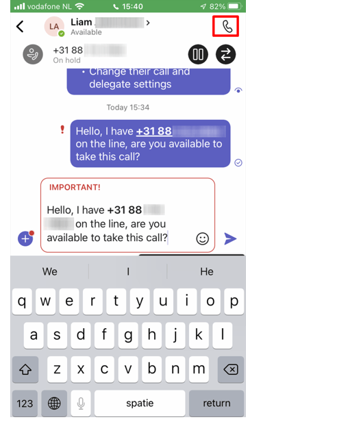 Problems with "transfer with Consult" in Microsoft Teams mobile App ...
