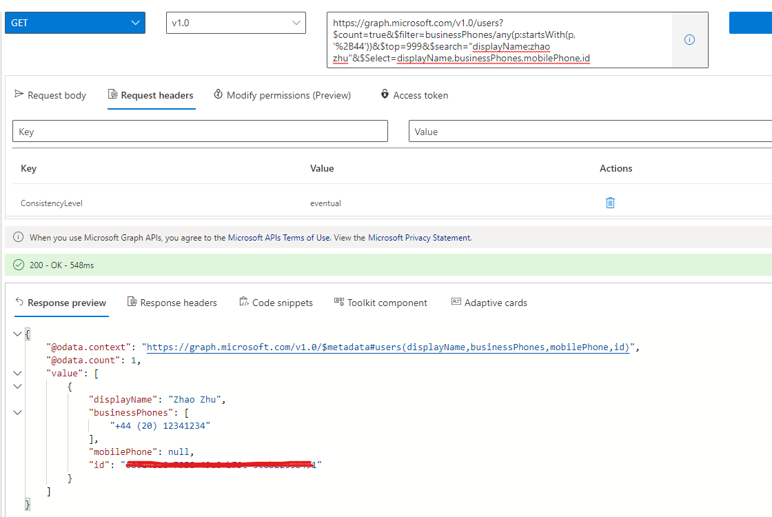 Why Doesnt User From Users Endpoint Get Returned When `startswith