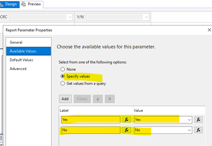 Show Or Hide Column In A Subreport Based On Main Reports Input Paramater Microsoft Qanda