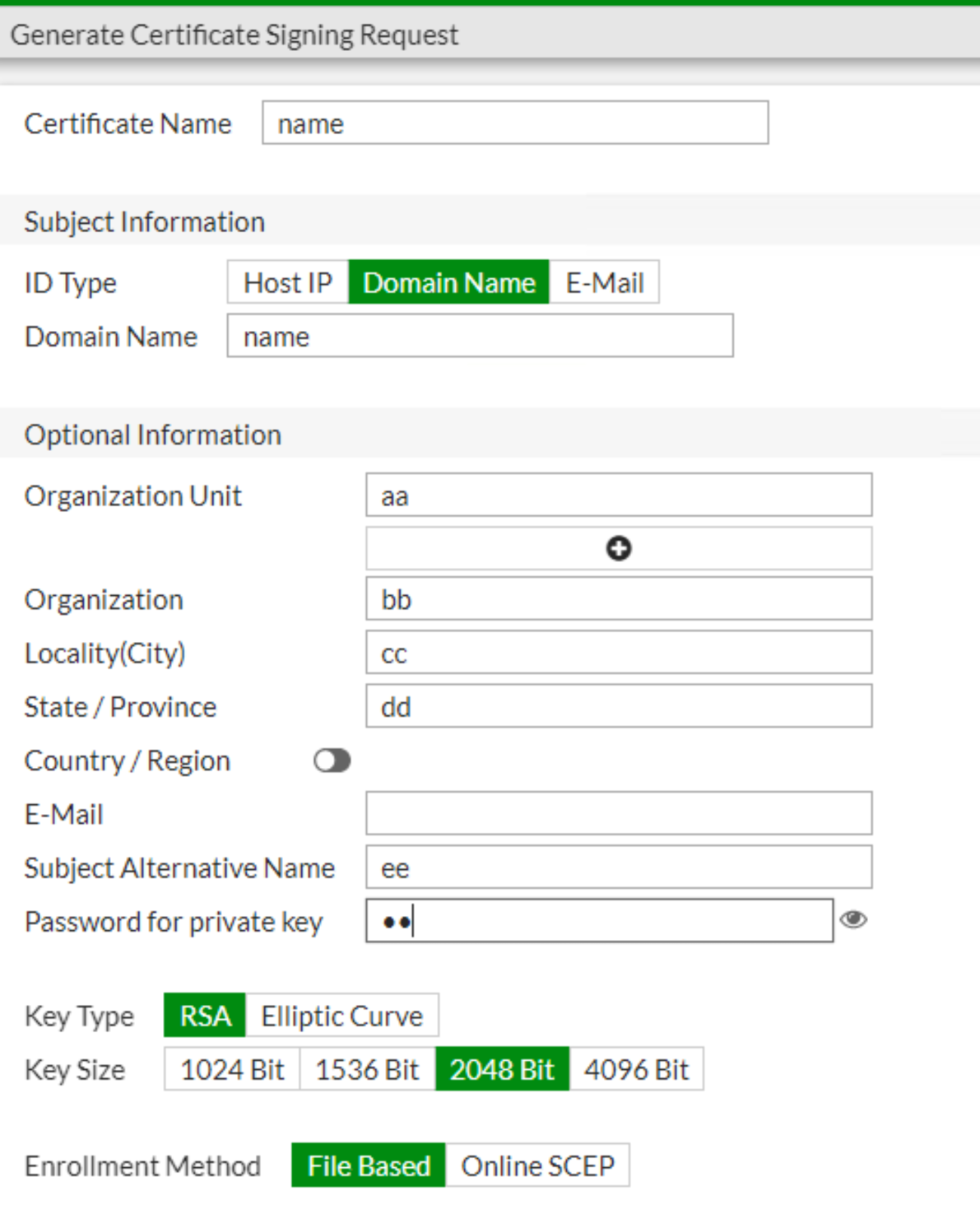 ADCS - I have problem with export private key .pfx and date of expiron ...