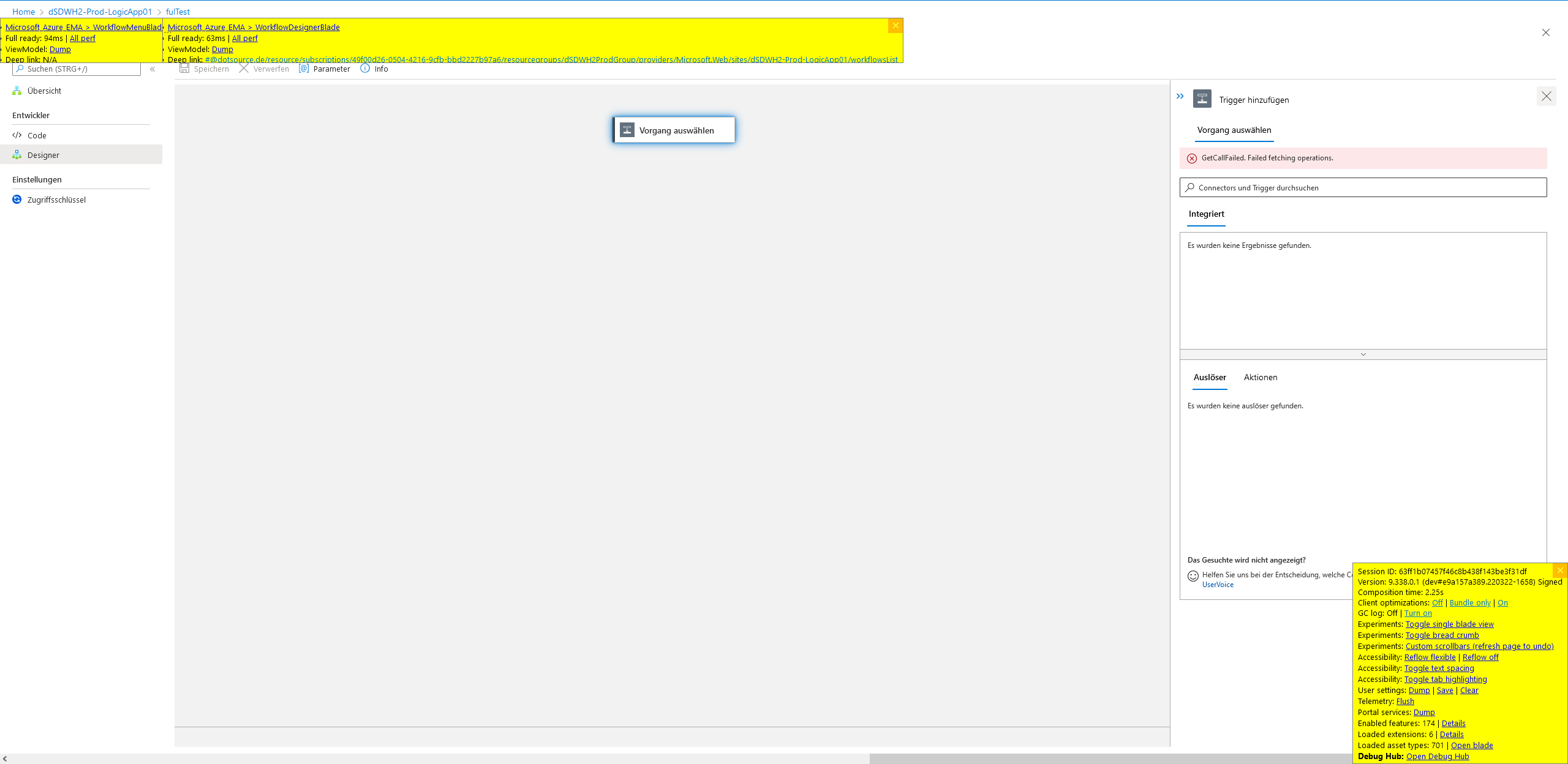 Logic App Getcallfailed Failed Fetching Operations Microsoft Qanda