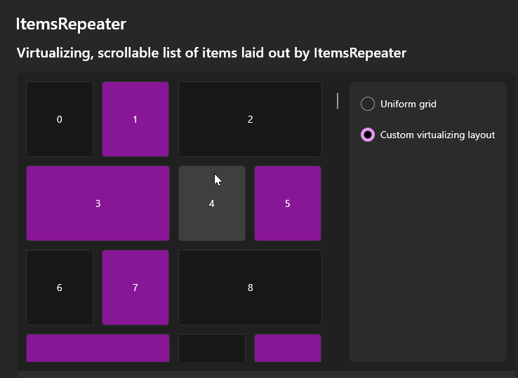 How can create Adaptive Tiles in WinUI3? Any reference - Microsoft Q&A