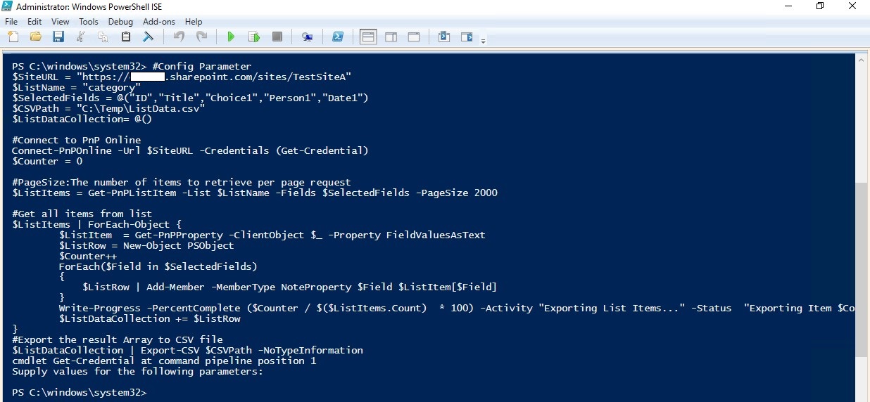 Powershell Retrieve Sharepoint List Data Microsoft Qanda 9152