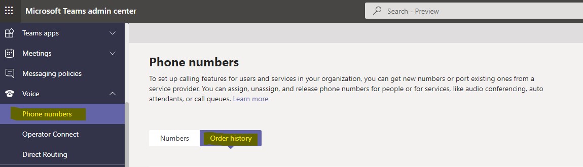 Number Port - Microsoft Q&A